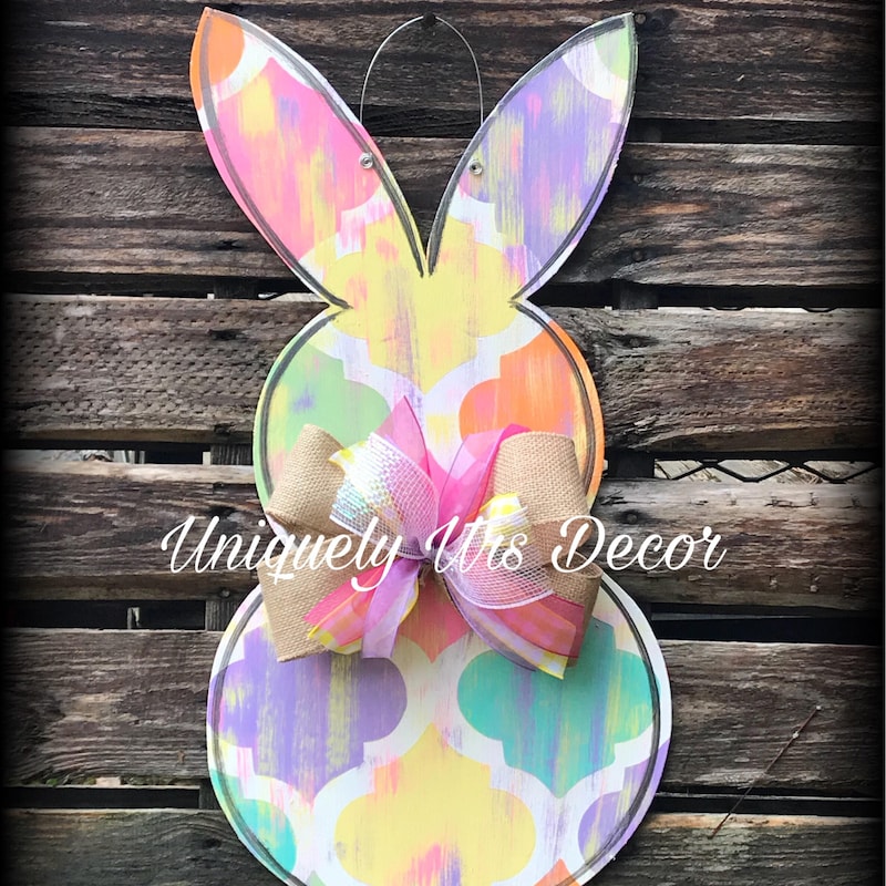 Easter Door Hanger Template - Etsy