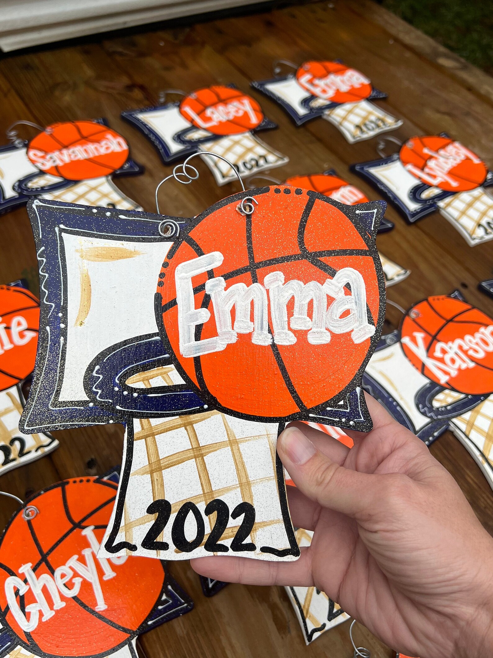 Team Basketball Magnets or Ornaments - Etsy