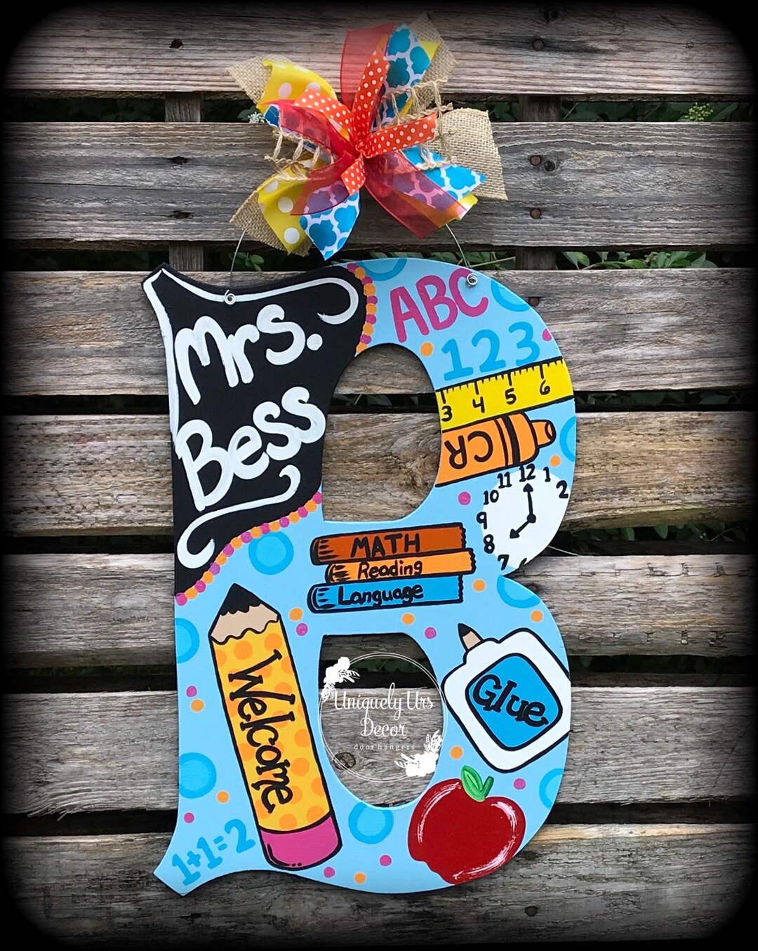Classroom Door Hanger, Teacher Door Hanger, Back to School, Door Hanger ...