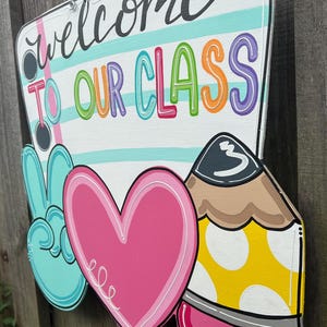 Classroom Door Hanger, Teacher Door Hanger, Door Hanger - Etsy