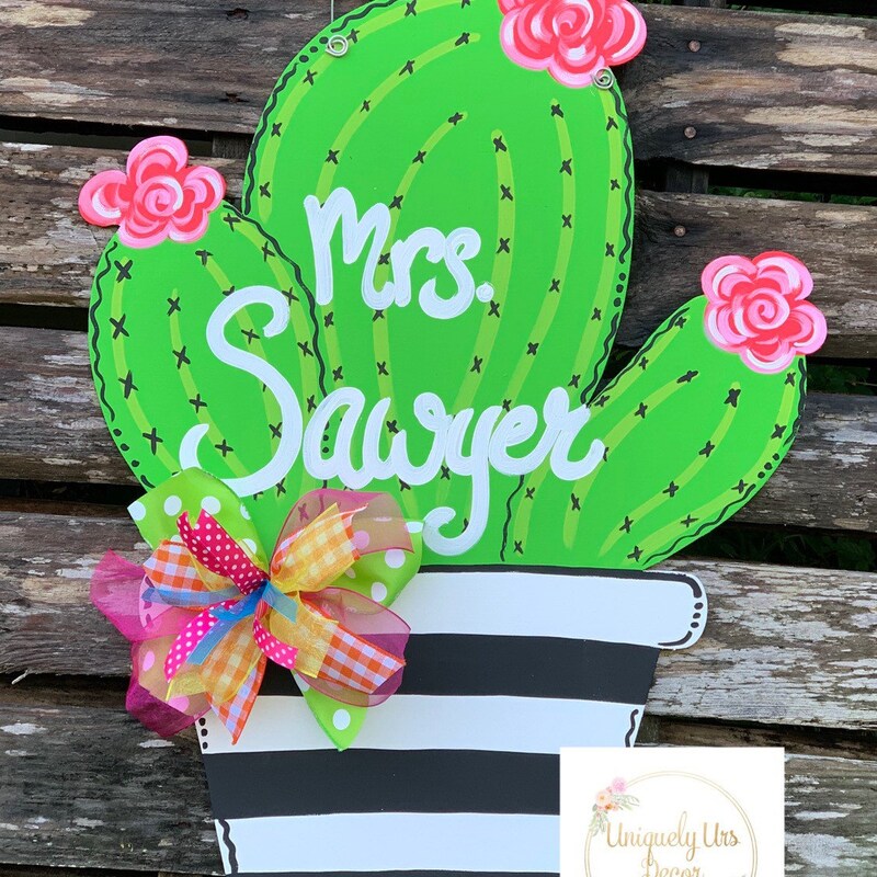 Classroom Cactus - Etsy