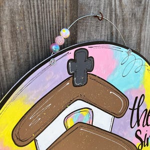 Church Door Hanger, Easter Door Hanger, Door Hanger - Etsy