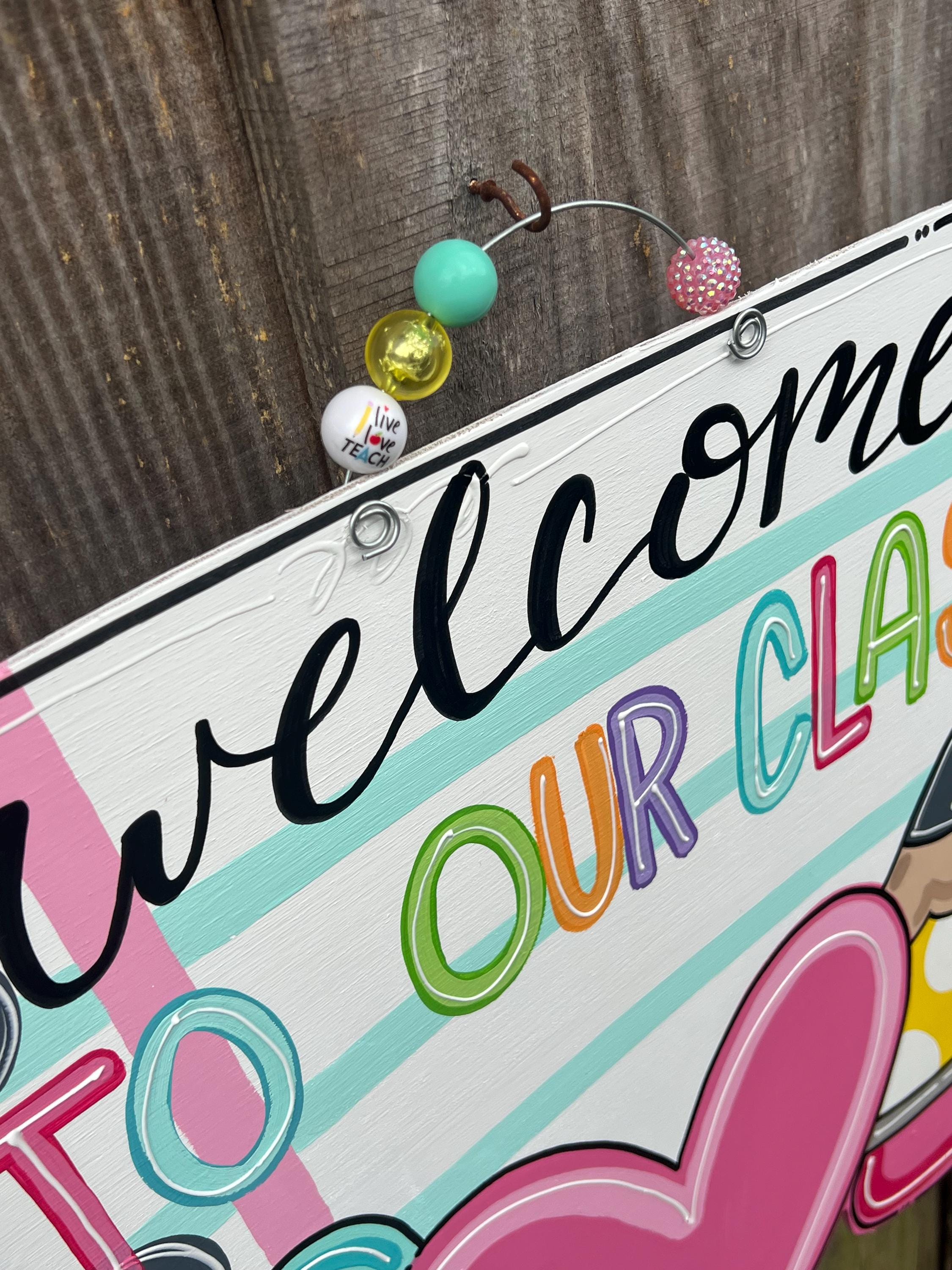 Classroom Door Hanger, Teacher Door Hanger, Door Hanger - Etsy