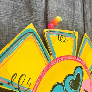 Sun Door Hanger, Summer Door Hanger, Door Hanger - Etsy