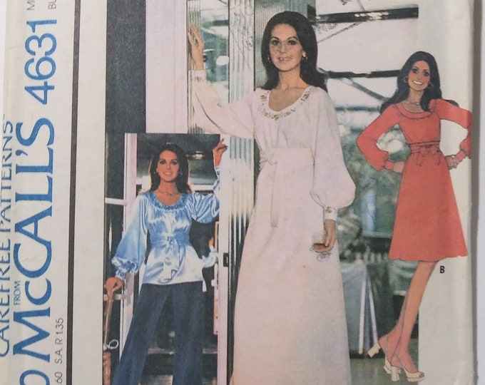 Vintage Miss Pattern 1970s Marlo Thomas - Etsy