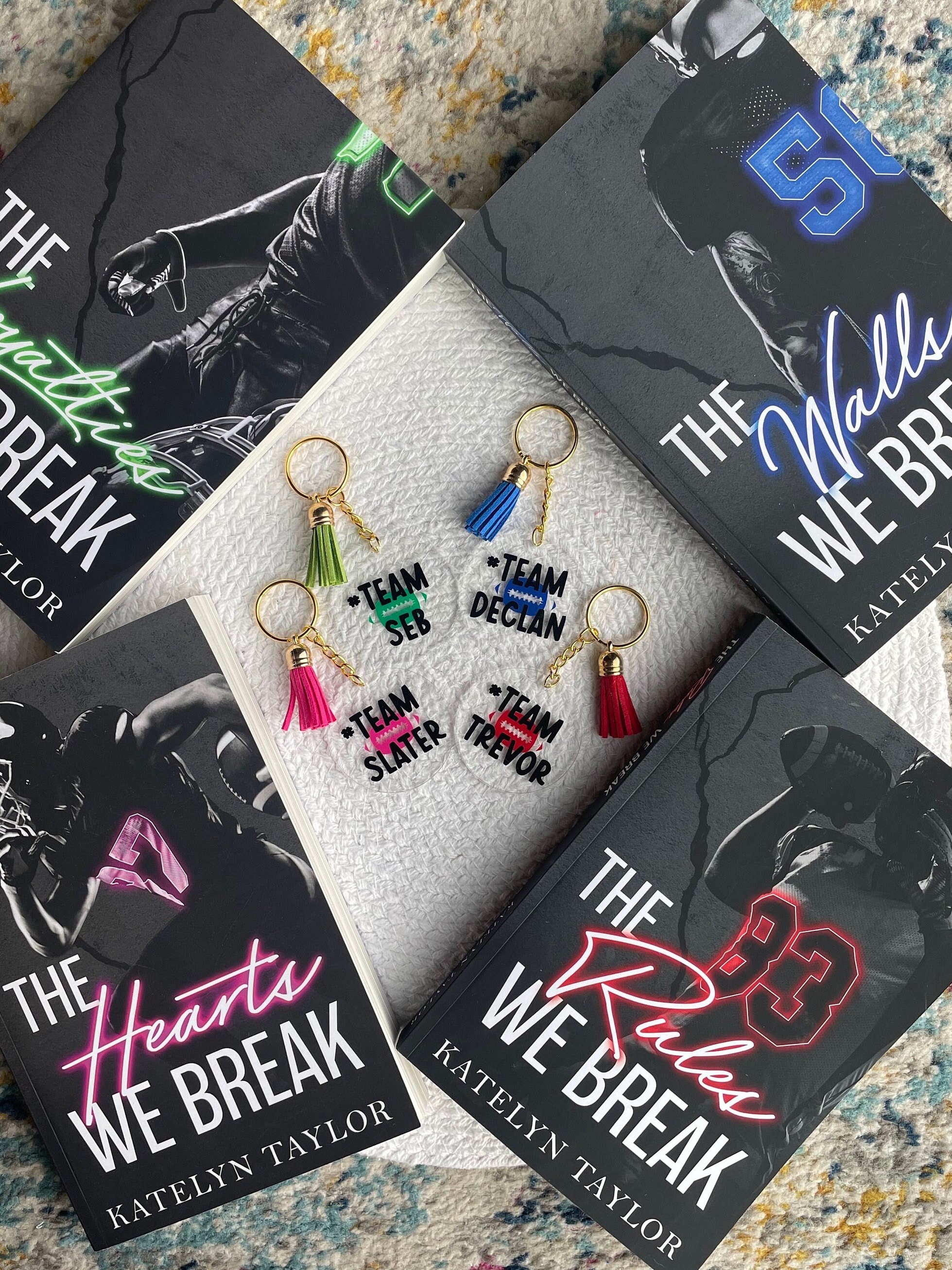 LICENSED Book Merch, Katelyn Taylor the Alphaletes Book Series, Seb ...