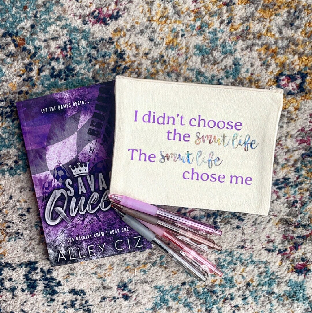 Smut Life Annotation Pouch, Reader Essentials Pouch, Spicy Book Merch ...