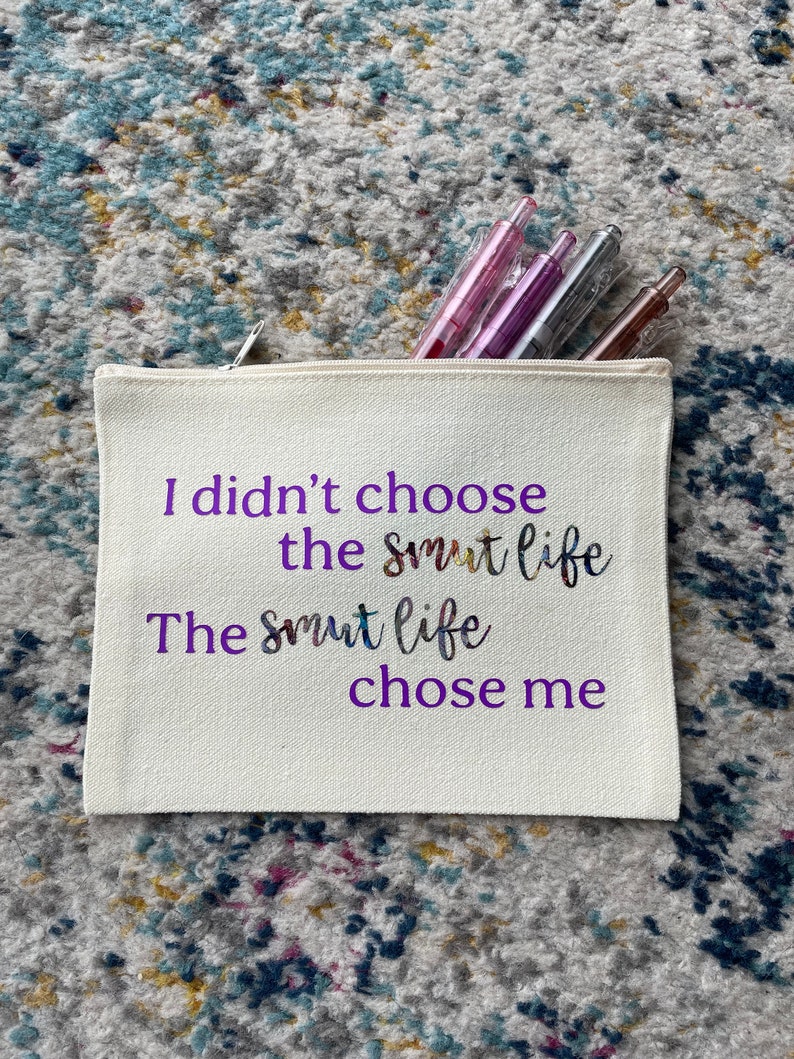 Smut Life Annotation Pouch, Reader Essentials Pouch, Spicy Book Merch ...