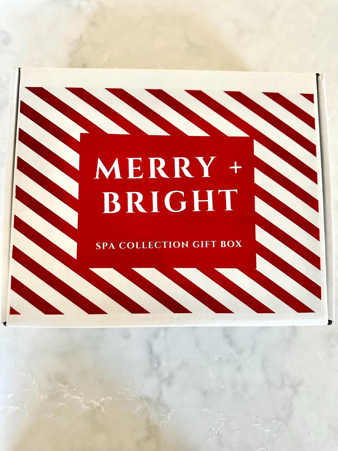 Merry Christmas Spa Gift Box, Self Care Gift, Body Butter Gift Set ...