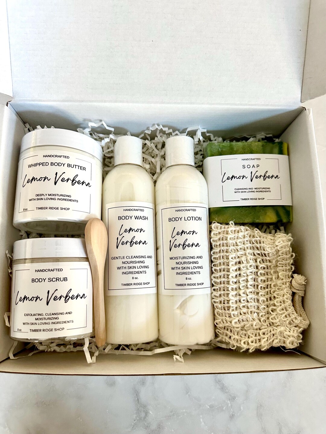 Merry Christmas Spa Gift Box, Self Care Gift, Body Butter Gift Set ...