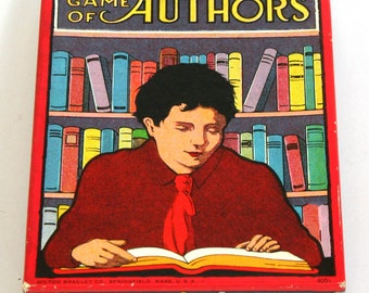 Authors Card Game | Etsy