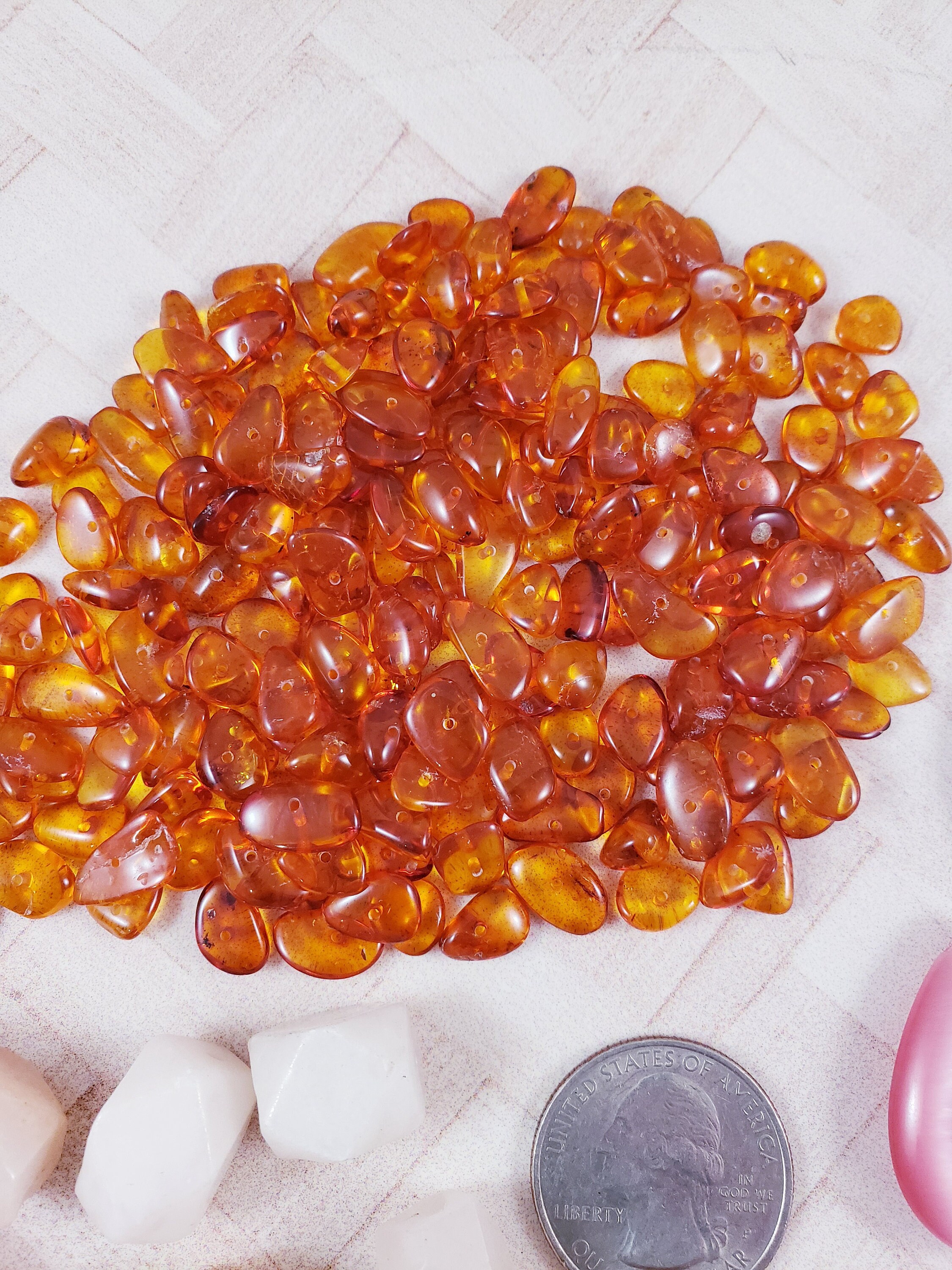 BEAD DESTASH, Gemstones and Glass, Cats Eye, Quartz, Amber, Jasper ...