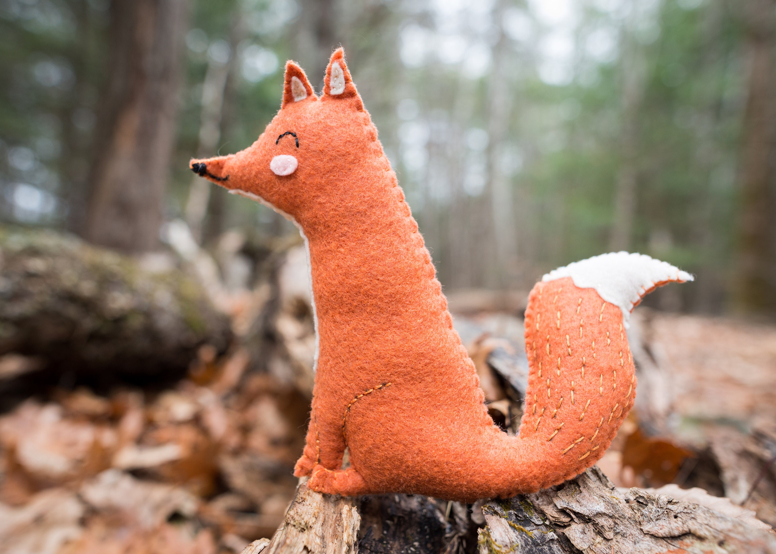 Silas the Fox - PDF Pattern - Etsy