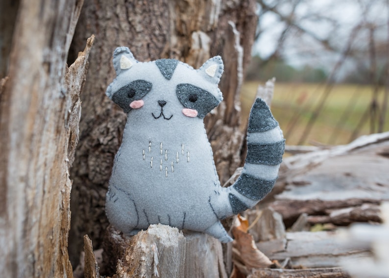 Atticus the Raccoon - PDF Pattern - Etsy