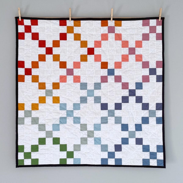 Primary Color Quilt - Etsy