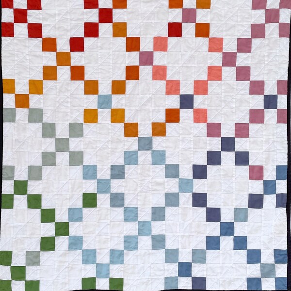 Mod Rectangles Quilt Pdf Mid-century Modern Geometric Quilt Pattern - Etsy