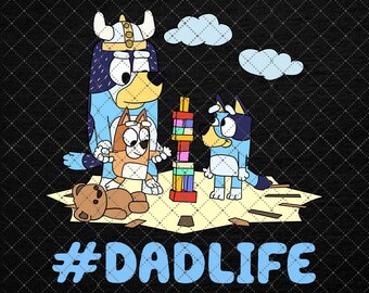 Blue Dad Forever Png, Blue Dog Father Day Png, Blue Father Png, Daddy ...