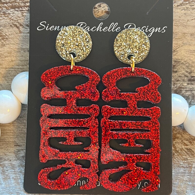 Chiefs Earrings - Etsy