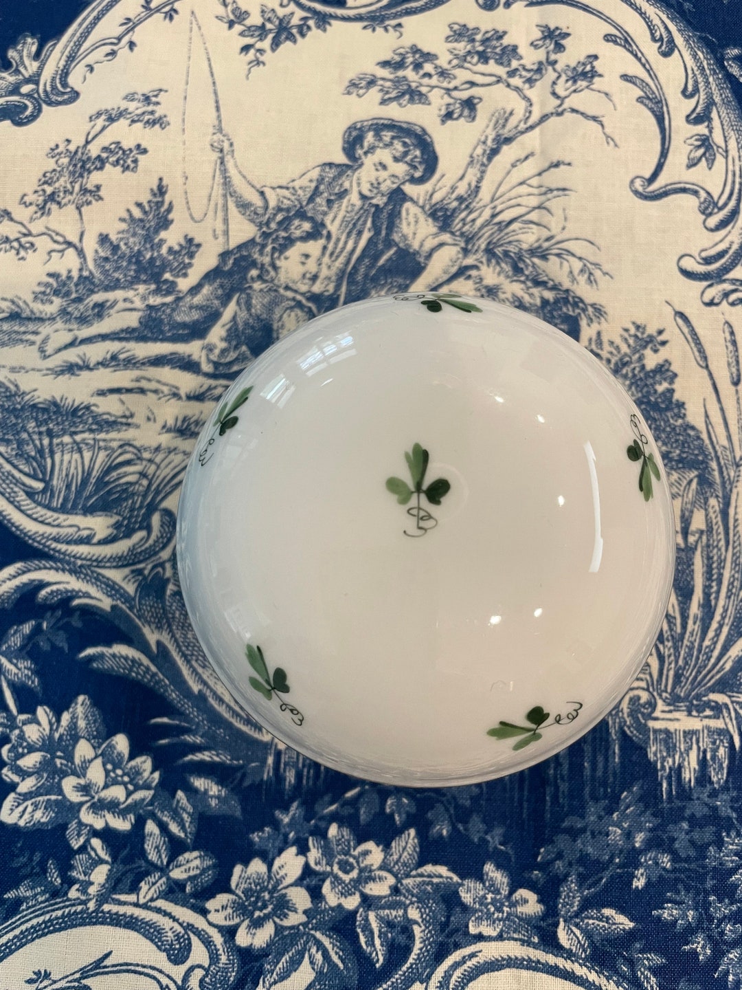 Augarten Austria Box Trinket and Cover Grape Leaves Hand Painted Vienna ...