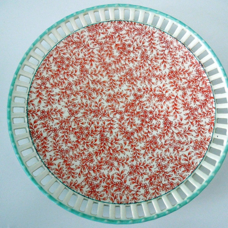 Royal Worcester Antique Plate - Etsy
