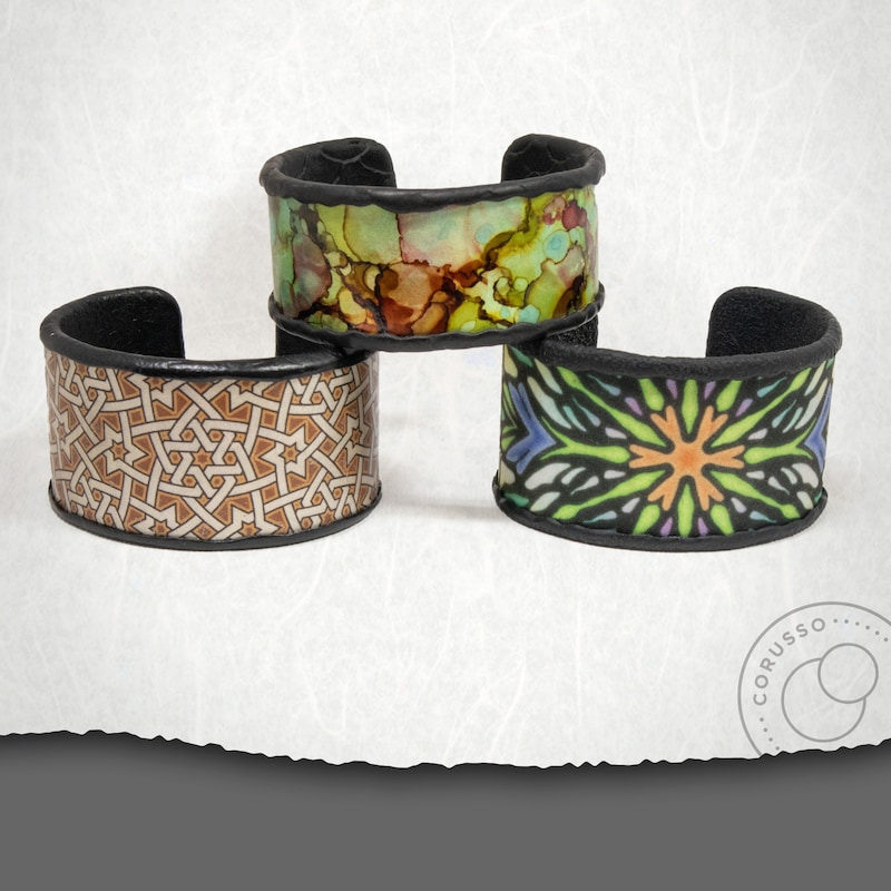 Polymer Clay Cuff - Etsy