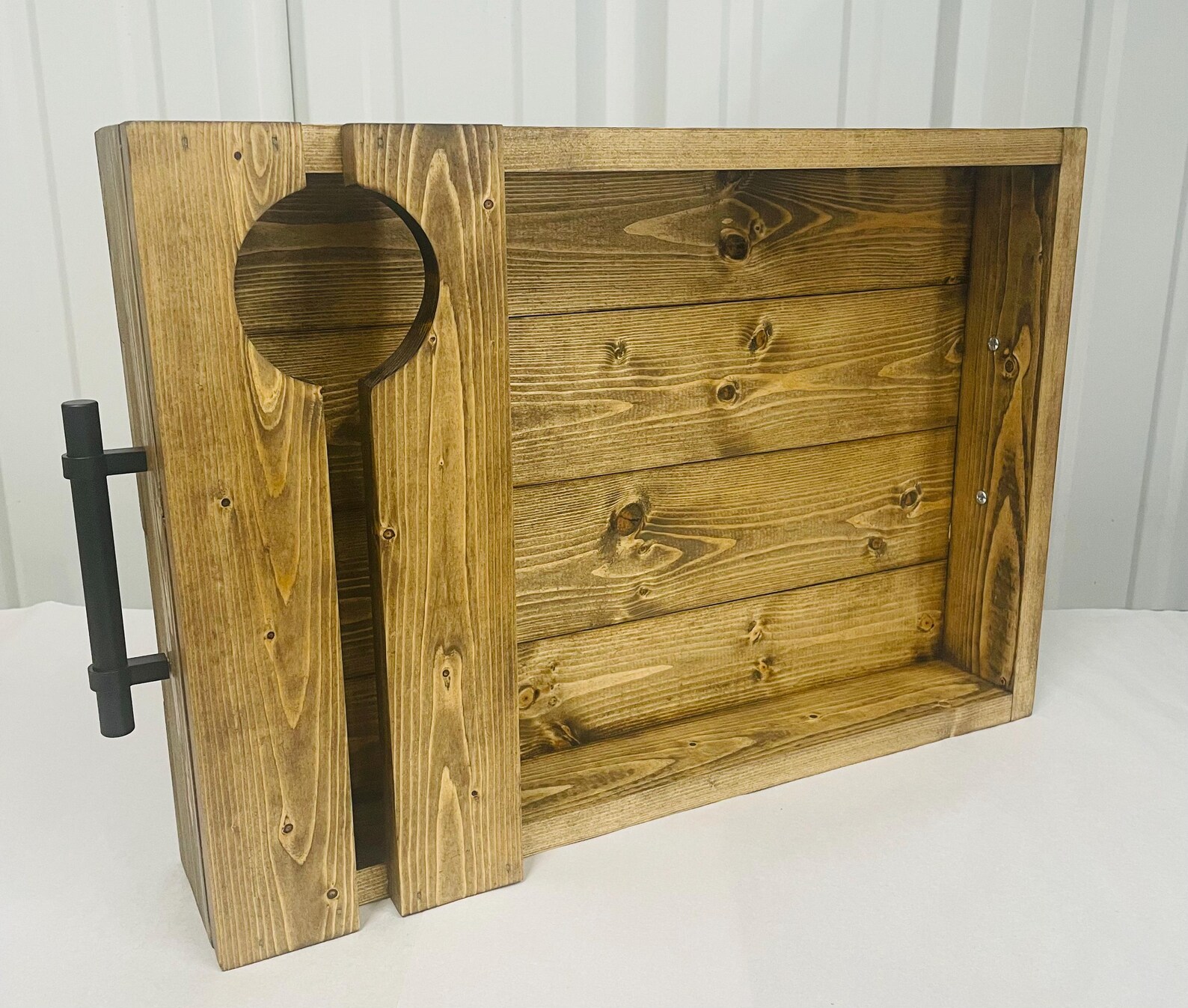 Slotted Wine Tray - Wine Serving Tray - Housewarming Gift - Wine Lover ...