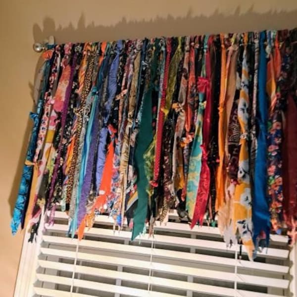 Gypsy Rag Curtains - Etsy