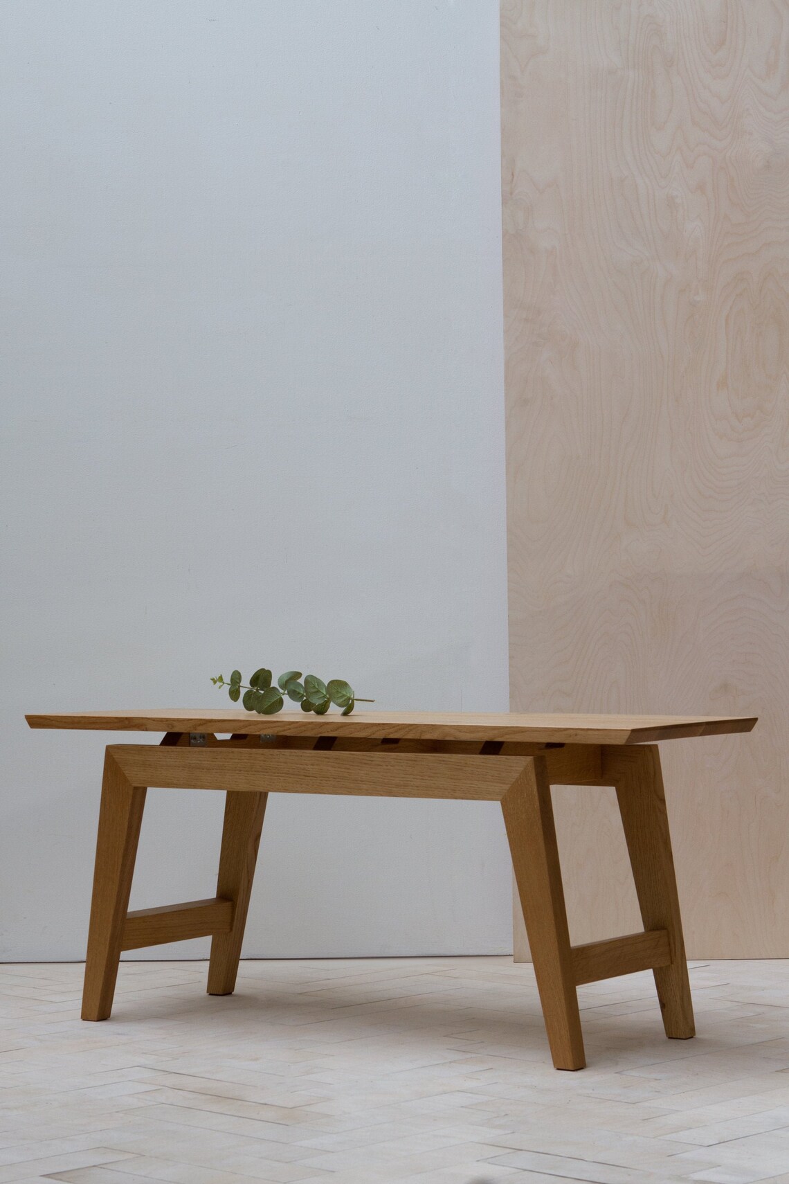Konk Signature Oak Bench Bespoke Sizes Available Solid - Etsy UK