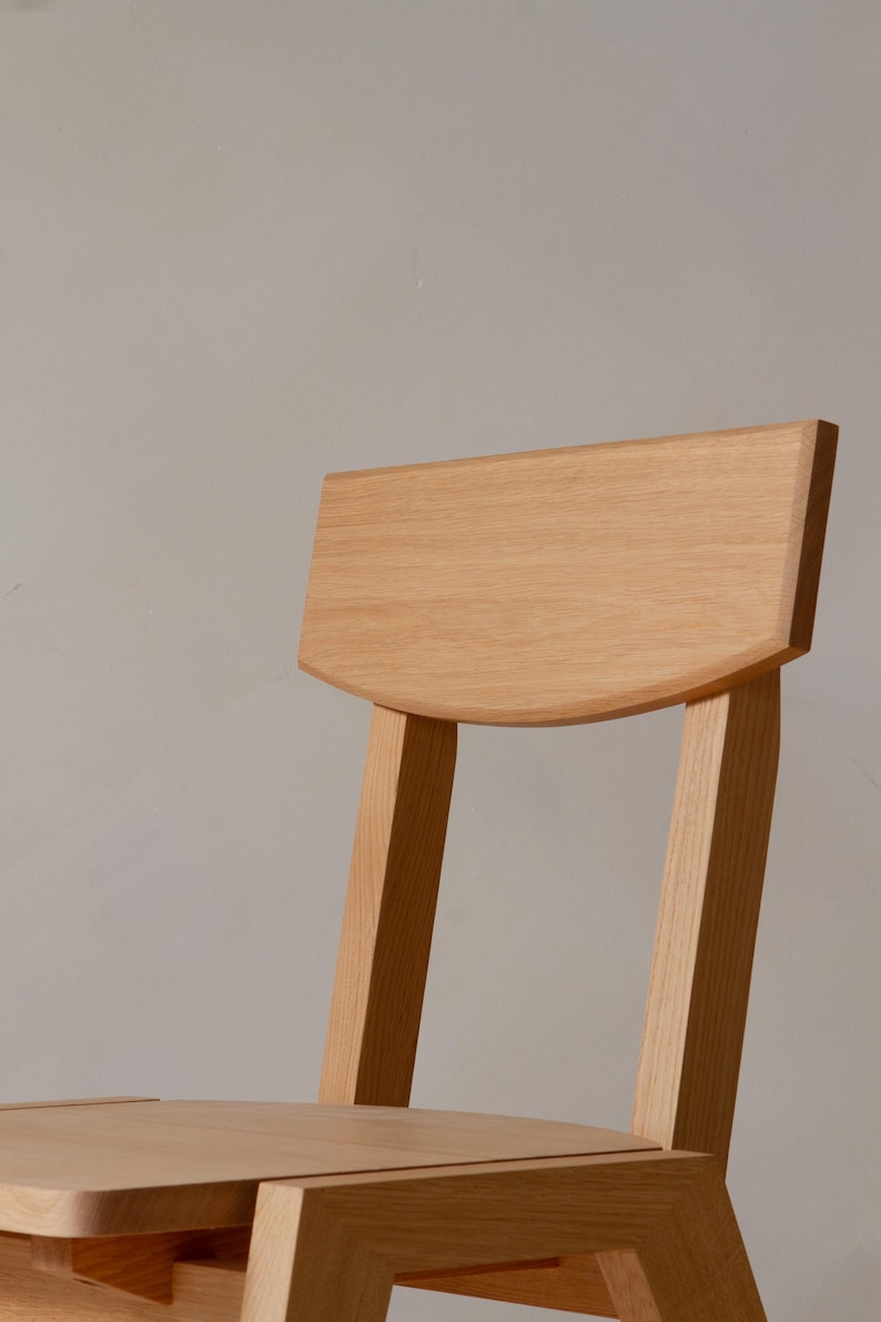 Konk ‖ Yackt Chair ‖ Bespoke Sizes Available ‖ Solid Oak Dining Seat ...