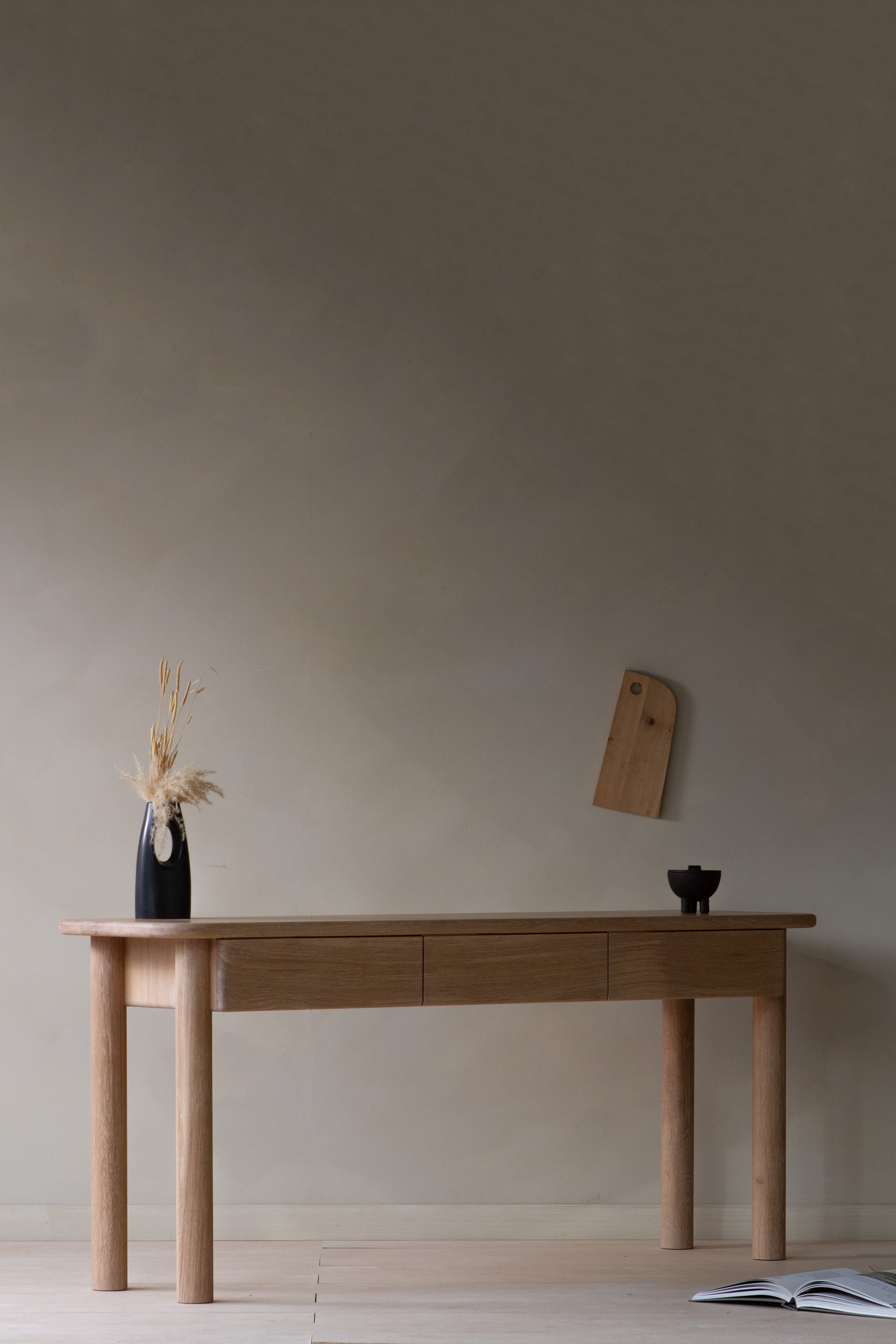 Konk Huki Desk prime Oak Bespoke Sizes Available - Etsy