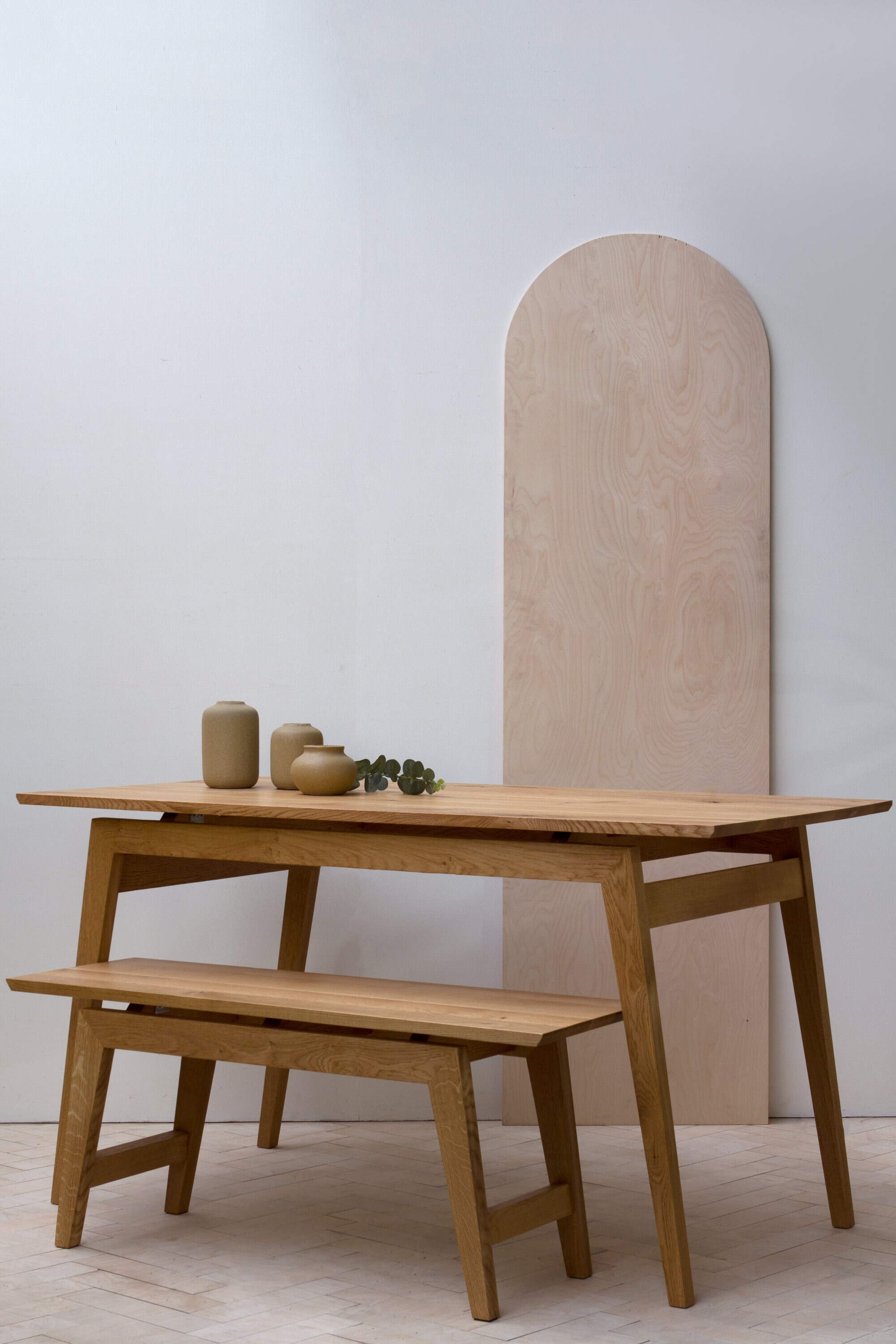 Konk Signature Oak Bench Bespoke Sizes Available Solid - Etsy UK