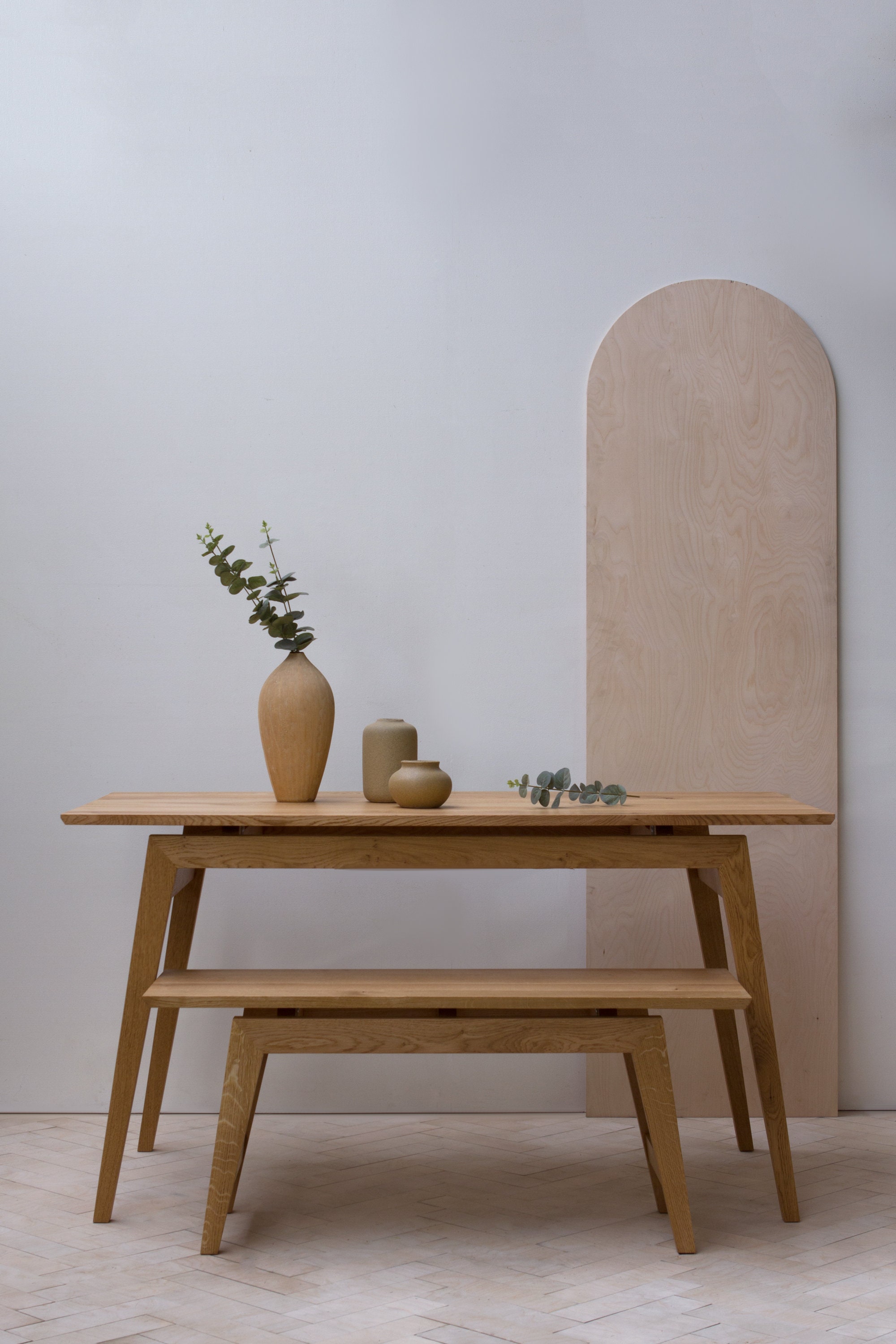 Konk Signature Oak Bench Bespoke Sizes Available Solid - Etsy UK