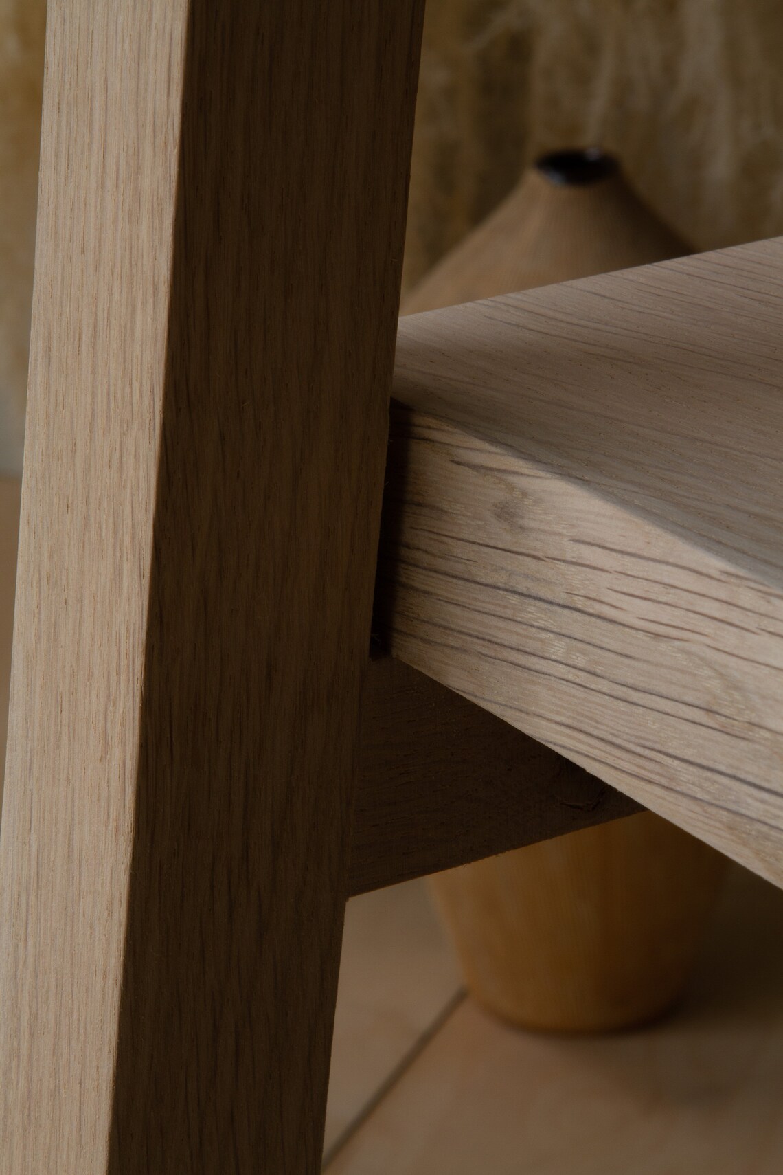 Konk ‖ 'simple' Oak Clothes Rail [wooden] ‖ Bespoke Sizes Available ...