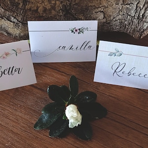 Custom Placeholder Cards Stationery Design Placesign Graphic - Etsy UK