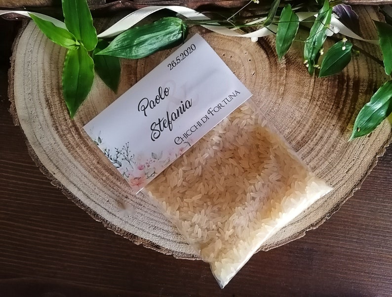 Wedding Toss Wedding Confetti Wedding Rice Rice Mini Bags - Etsy