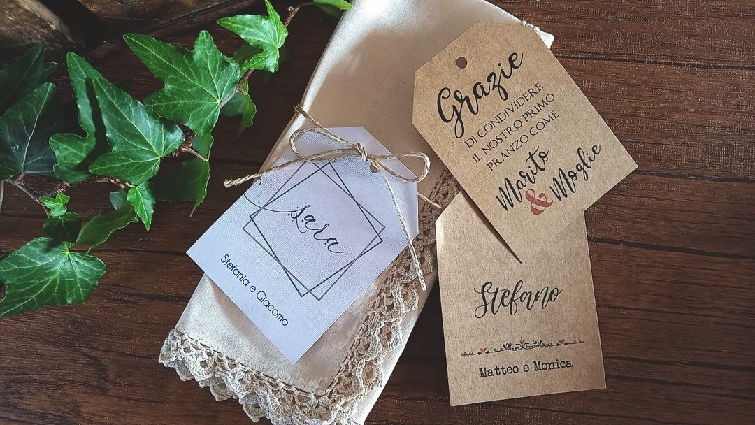 Tag Custom Placeholder Stationery Design Placesign Graphic - Etsy