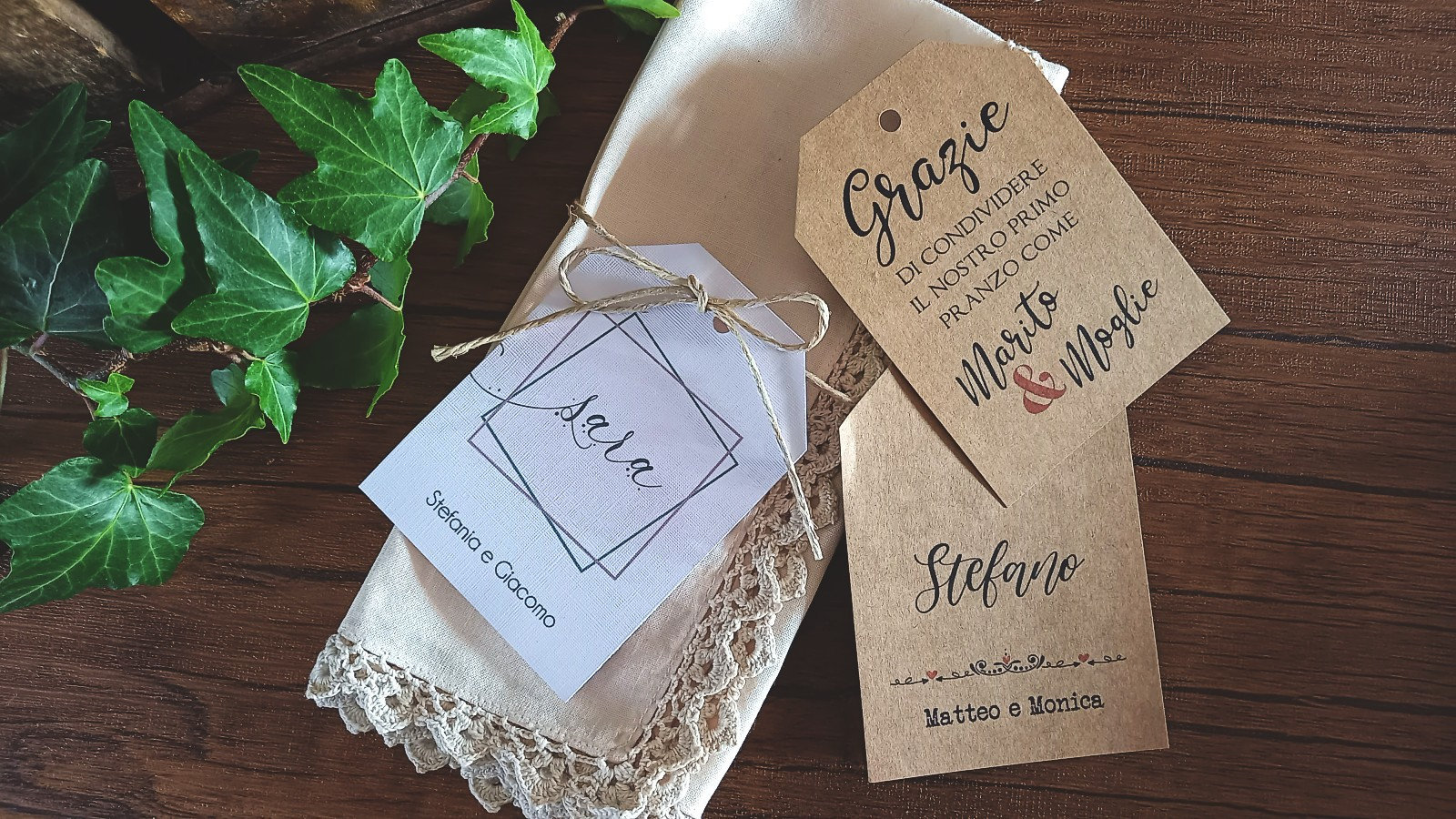 Tag Custom Placeholder Stationery design Placesign Graphic | Etsy