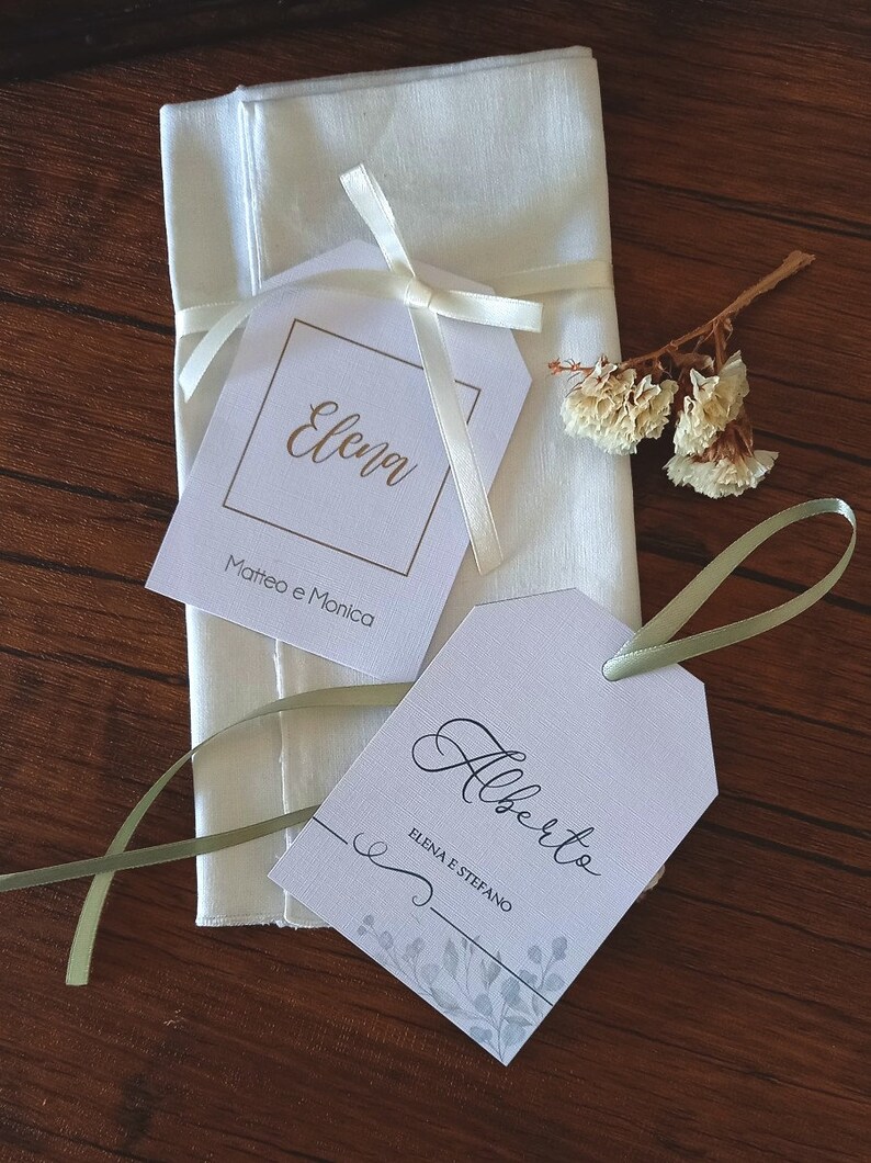 Tag Custom Placeholder Stationery Design Placesign Graphic - Etsy