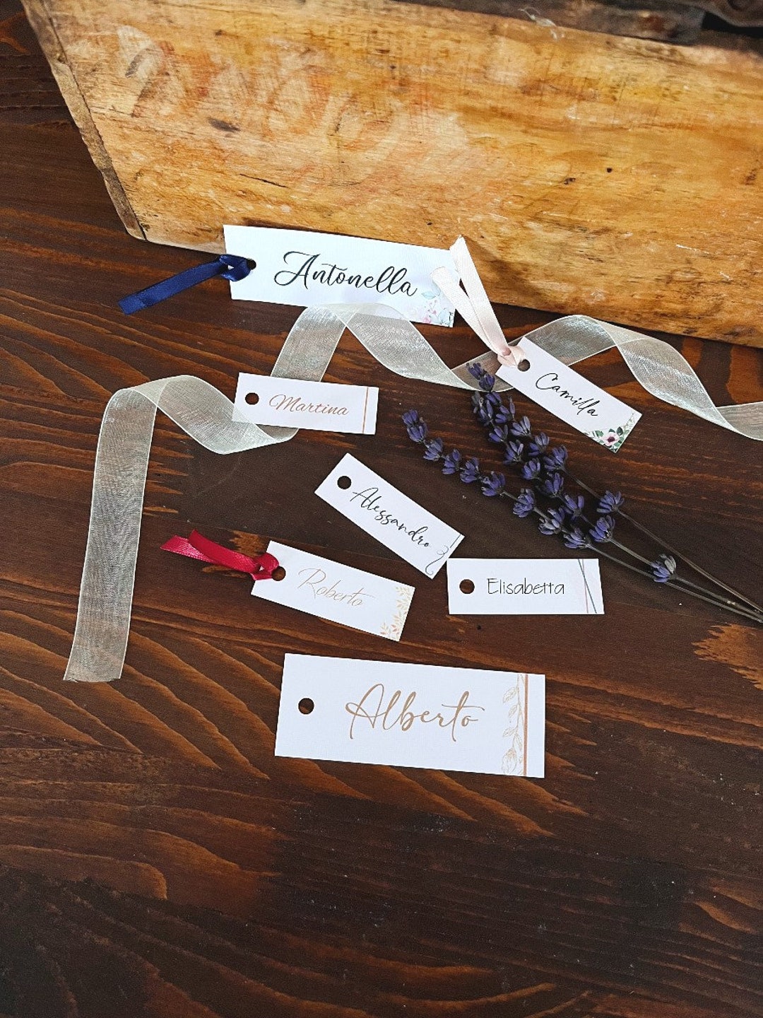 Tag Custom Placeholder Stationery Design Placesign Graphic - Etsy