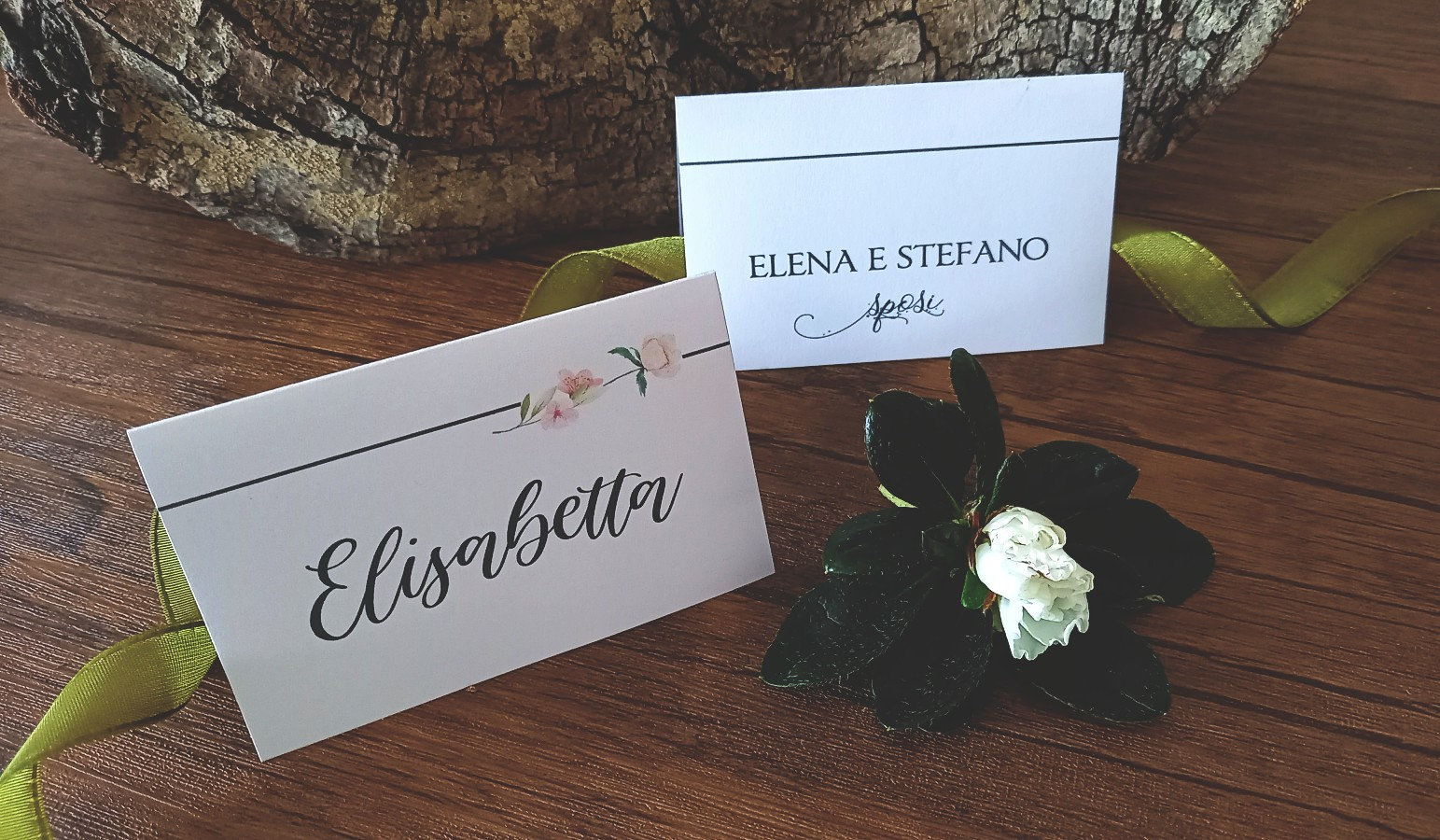 Custom Placeholder Cards Stationery design Placesign Graphic | Etsy