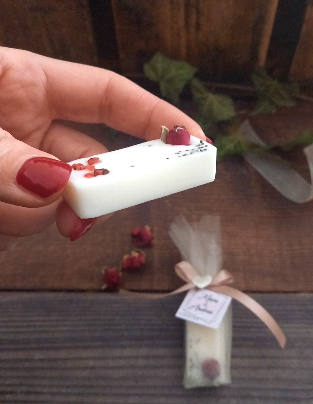 Soy Wax Tablet Custom Placeholder Guest Gift Chic Scented - Etsy