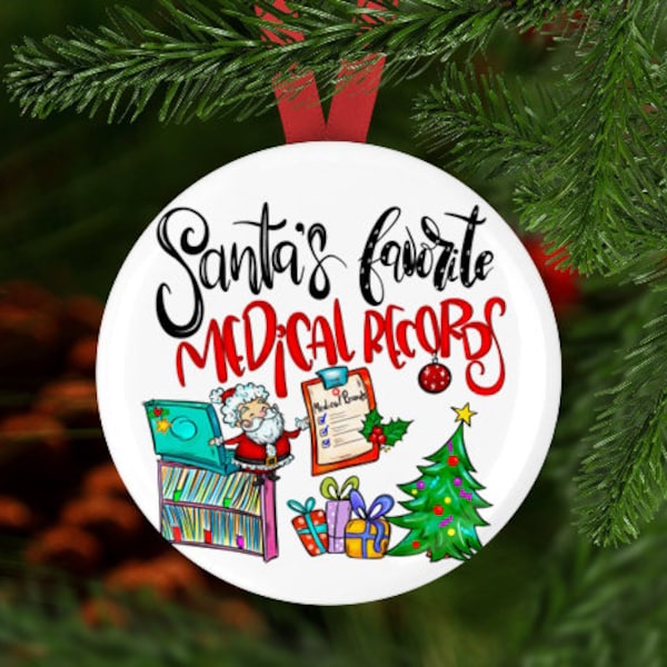 Medical Christmas Decorations - Etsy