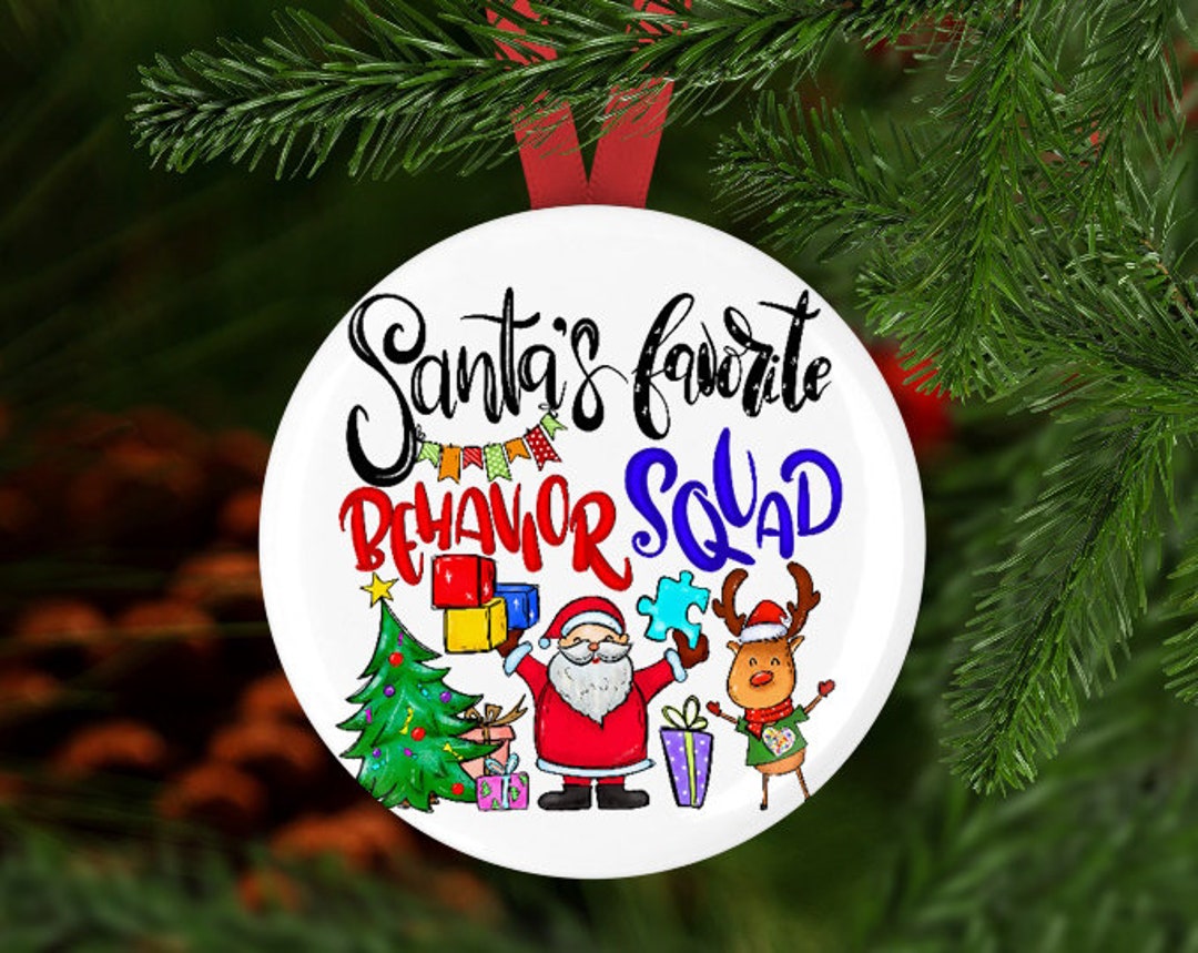 Behavior Christmas Ornament, Behavior Ornament, School Behavior Gift ...