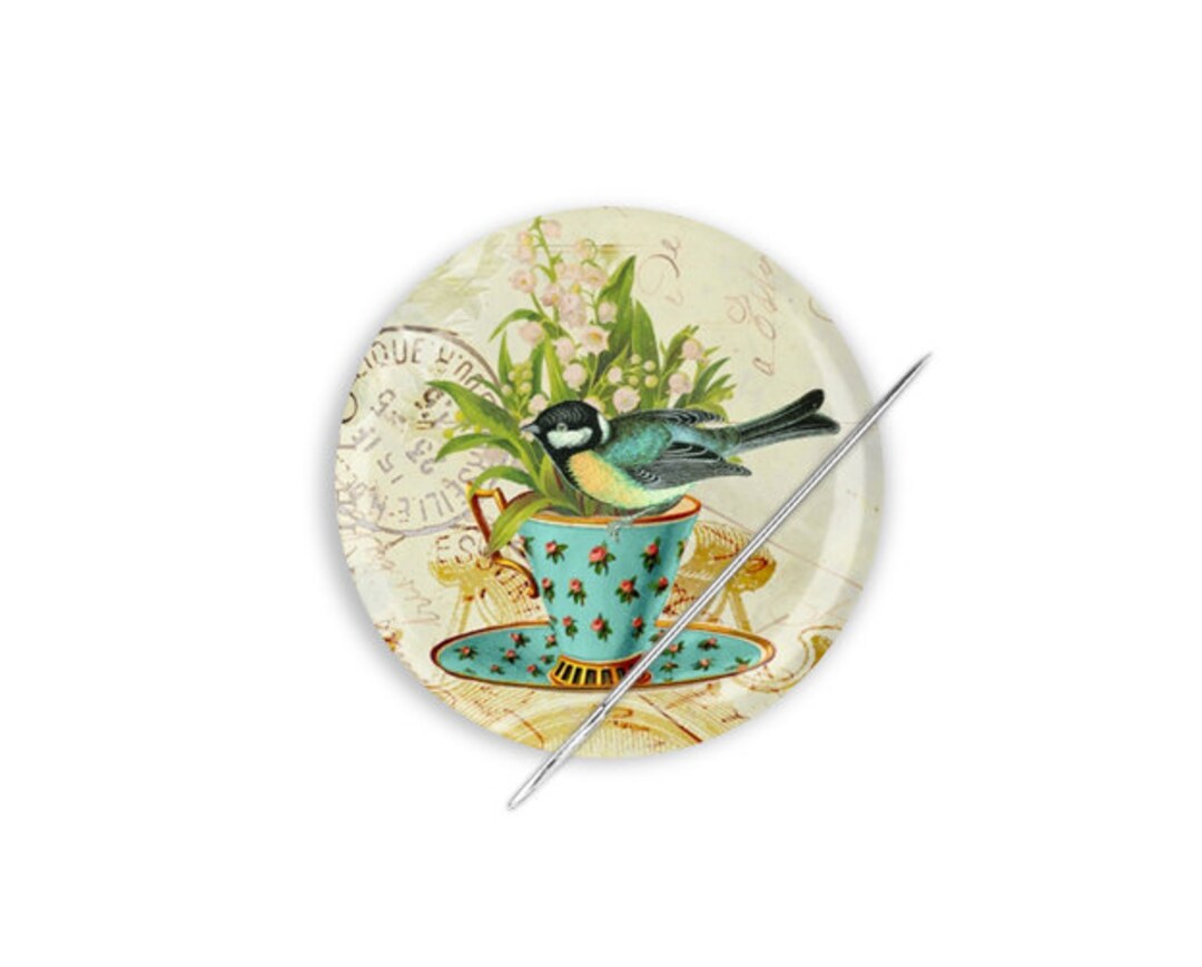 Needle Minder, Needle Keeper, Bird Needle Minder, Cross Stitch Needle ...