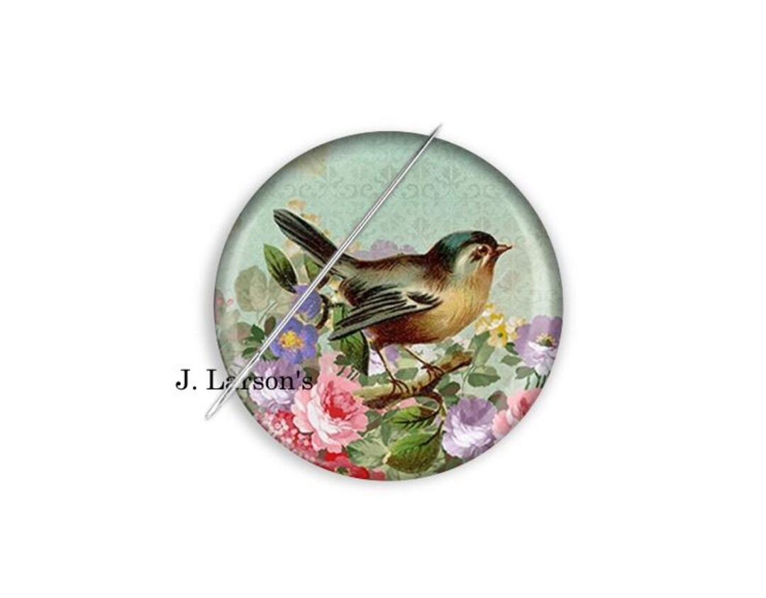 Needle Minder, Needle Keeper, Bird Needle Minder, Cross Stitch Needle ...