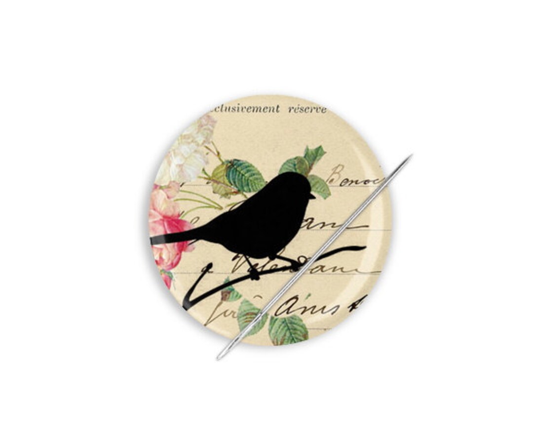 Needle Minder, Needle Keeper, Bird Needle Minder, Cross Stitch Needle ...