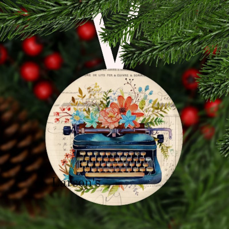 Writer Ornament - Etsy