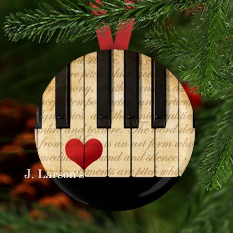 Music Ornament - Etsy