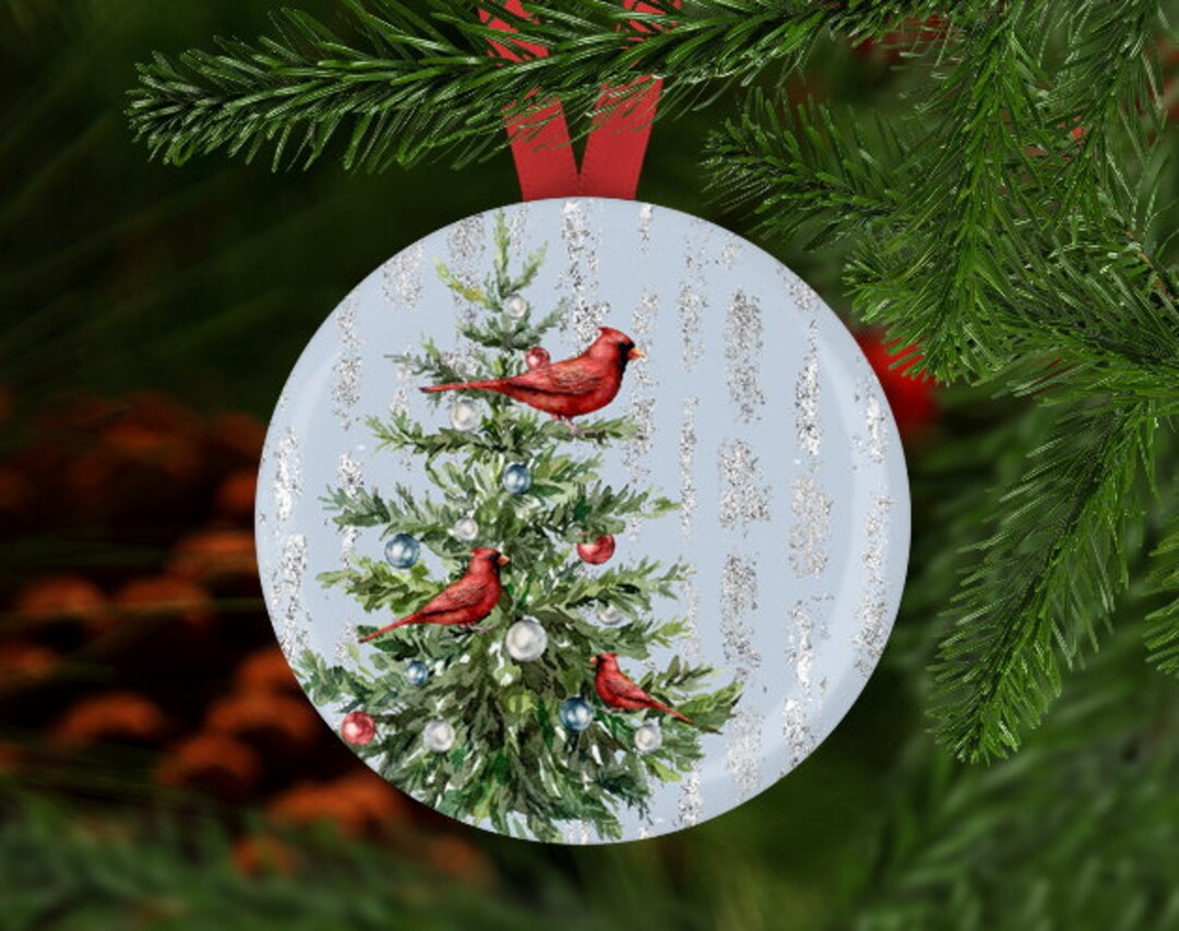 Cardinal Christmas Ornament, Secret Santa, Stocking Stuffer, Cardinal ...