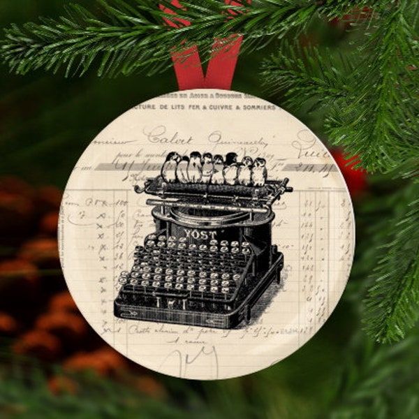 Writer Ornament - Etsy